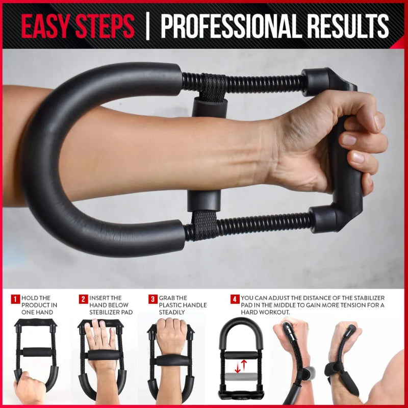 Adjustable Forearm Hand Trainer Wrist Exercises – owens-gym