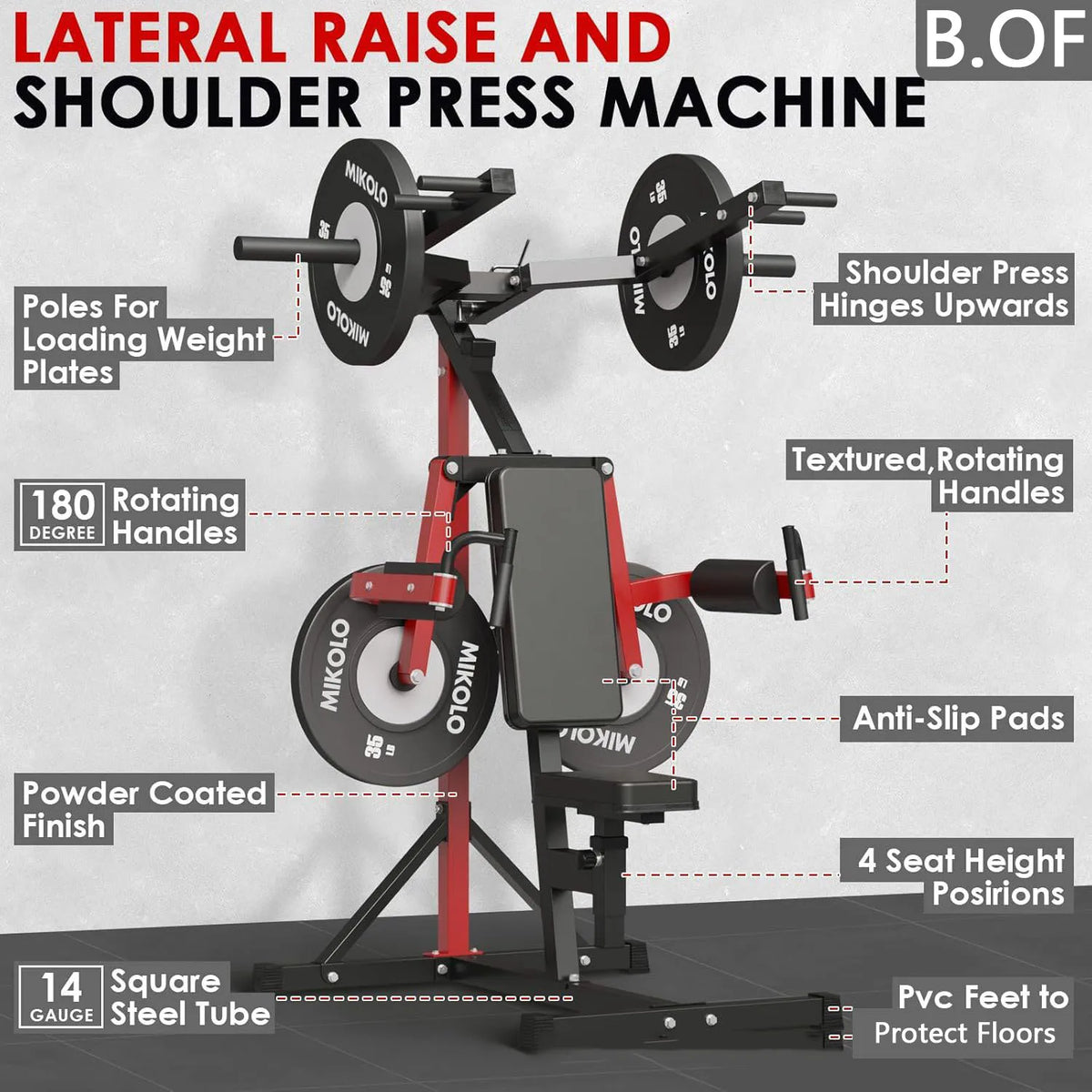 Shoulder Press Trainer, Sitting – owens-gym