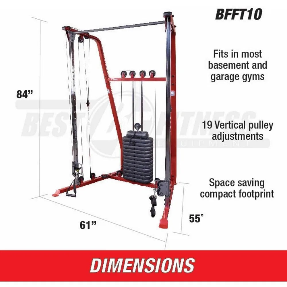 Functional Trainer Cable Machine, – owens-gym